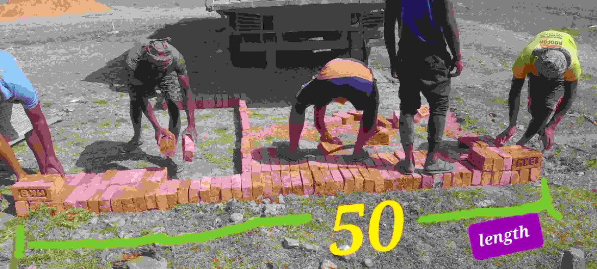 Calculation of Bricks on Site -Easy Method for Calculating